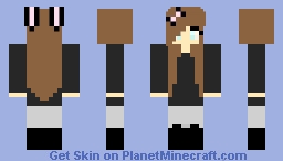 cute bunny girl Minecraft Skin