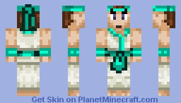 blue Fighter Minecraft Skin
