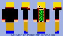 Hard Core Teen Minecraft Skin