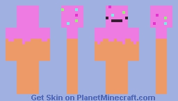 pink ice cream skin Minecraft Skin