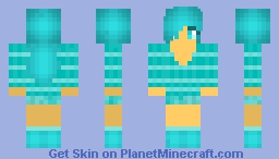 -=Skye Blue=- Girl Minecraft Skin