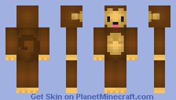 Monkey Dude Minecraft Skin
