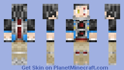 Redstone Bionic Minecraft Skin