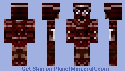 Red Samurai Minecraft Skin