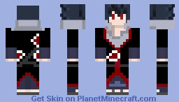 Sasuke Uchiha (Akatsuki) Minecraft Skin