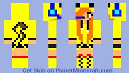 Pikachu girl Minecraft Skin