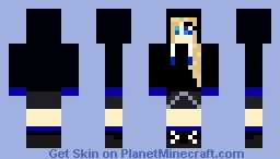 Introvert Girl Minecraft Skin