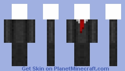 Slender Man Minecraft Skin