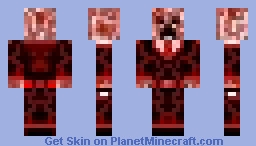 Blood Creeper Minecraft Skin