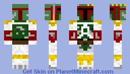 Boba Fett Minecraft Skin