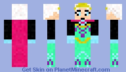 Queen Elsa Minecraft Skin