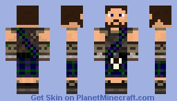 Scottish Soldier Minecraft Skin