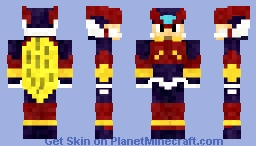 Megaman Zero Minecraft Skin