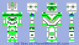 green/white felipe Minecraft Skin