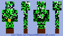Jungle Camo Minecraft Skin