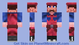 Super Mario Bros Movie - Mario Mario Minecraft Skin