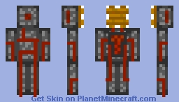 Pistonhead Minecraft Skin