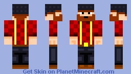 Paul Bunyan Minecraft Skin