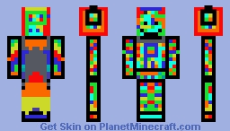 Pixelazation Minecraft Skin