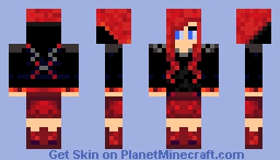 Red Head Girl Minecraft Skin