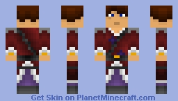 Red Robed Noble Minecraft Skin