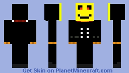 Smiley the killer Minecraft Skin