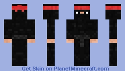 Ninja - Red Belt Minecraft Skin