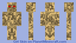 Underground Rock Monster (Vote Underground Creatures!) Minecraft Skin