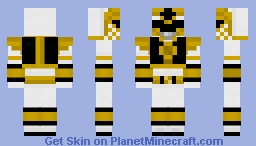 White Ranger - Mighty Morphin' Power Rangers Minecraft Skin
