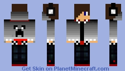 10 Shades Of Gray Minecraft Skin