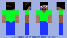 Disco Steve Minecraft Skin