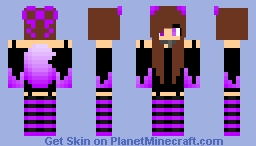 EnderWolf Girl ~Wolf Series Minecraft Skin