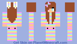 EasterBunny Girl Minecraft Skin