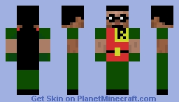 Robin DC Comics Minecraft Skin