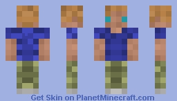 Vareide Yellow Hair Minecraft Skin