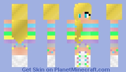 Easter girl Minecraft Skin