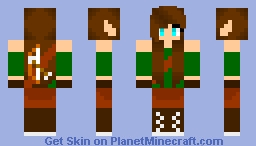 Elf Girl Minecraft Skin