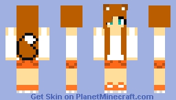 Fox Girl Skin Minecraft Skin