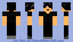 Goth Guy Minecraft Skin