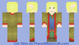 Robed Elf Minecraft Skin
