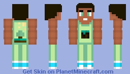 Biome Baller Skin Series - Overworld - With 1.8 Muscles Minecraft Skin