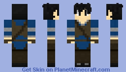 Kirito (beginning armour) Minecraft Skin