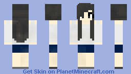L Death Note Girl Skin Minecraft Skin
