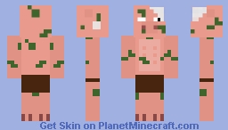Pig Zombie - Square Pack by Apg1808 Minecraft Skin