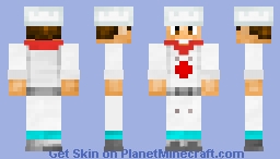 Japanese Chef Minecraft Skin