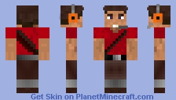 TF2-Scout Minecraft Skin
