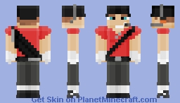 The Scout (TF2) Minecraft Skin
