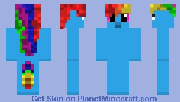 Rainbow Dash Minecraft Skin