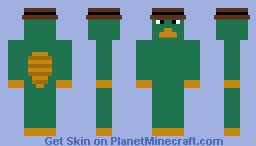 Perry The Platupus / Agent P Minecraft Skin