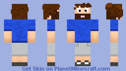 Random Bearded guy Minecraft Skin